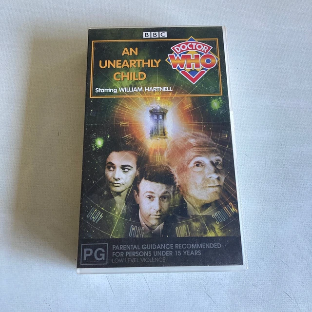DOCTOR WHO AN Unearthly Child VHS Tape BBC ABC PAL Video $14.95 ...