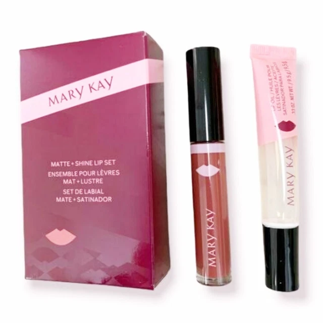 MARY KAY MATTE + Shine Lip Set 2-Tlg, Rose Pink, Mhd: 5/23 Neu - Ovp ...