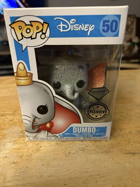 FUNKO POP DISNEY Dumbo Diamond Glitter Collection Figure #50 Diamond ...