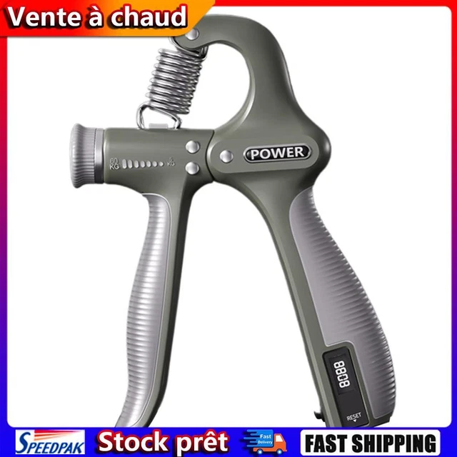 5-60KG ADJUSTABLE FOREARM Strengthener with Counter Hand Gripper Hand ...