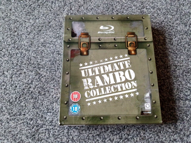 RAMBO THE ULTIMATE Collection Blu Ray Boxset (4 Disc Set) Genuine Uk £ ...
