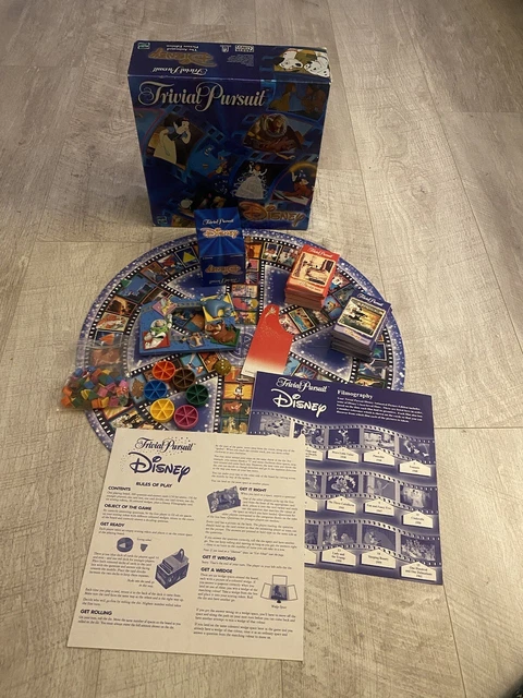 TRIVIAL PURSUIT DISNEY Gioco da Tavolo Edizione Fotografica Animata ...
