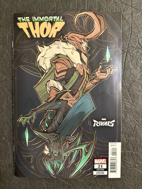IMMORTAL THOR #21 Netease Marvel Rivals Games Variant 2025 New Nm- Or ...