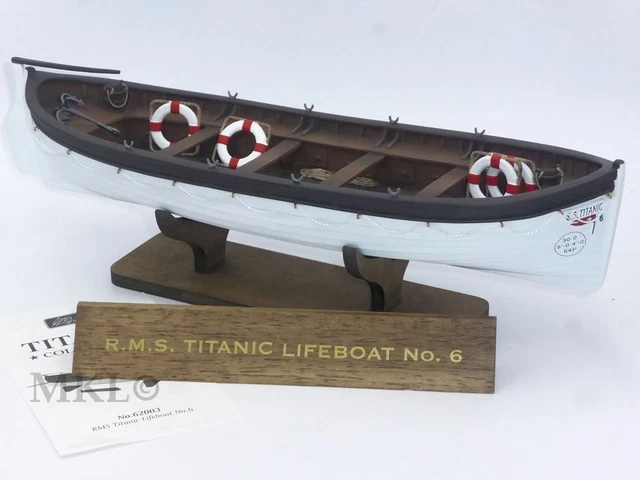 WILLIAM BRITAINS 62003 RMS Titanic Lifeboat No.6 (Missing Oars) £79.99 ...