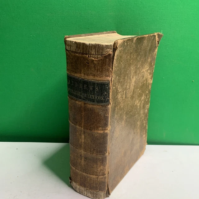 A COPIOUS AND CRITICAL LATIN-ENGLISH LEXICON by E. A. Andrews EUR 126 ...