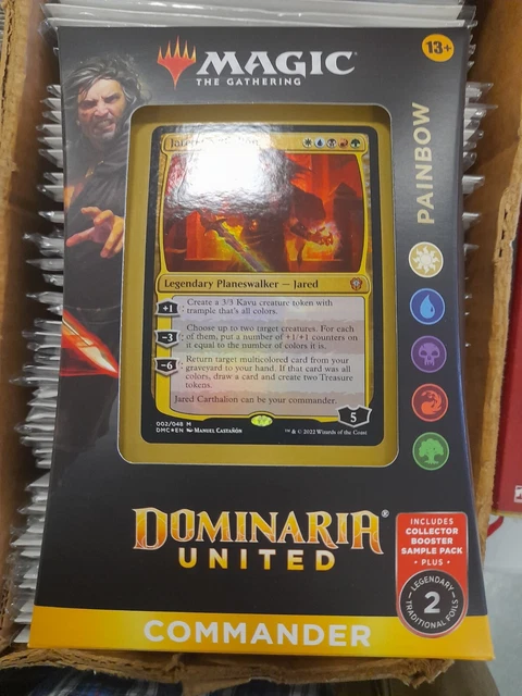 MAGIC THE GATHERING Dominaria United Painbow Commander Deck New* EUR 37 ...