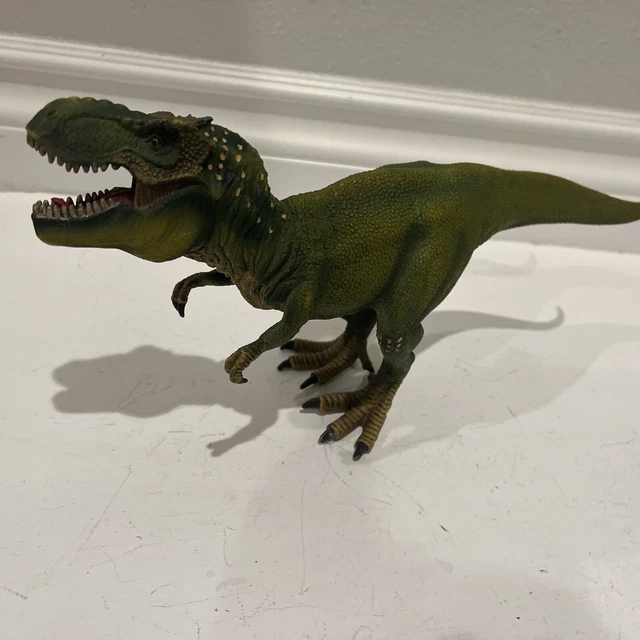SCHLEICH TYRANNOSAURUS REX Dinosaur T Rex 11” Figure Toy With Movable ...