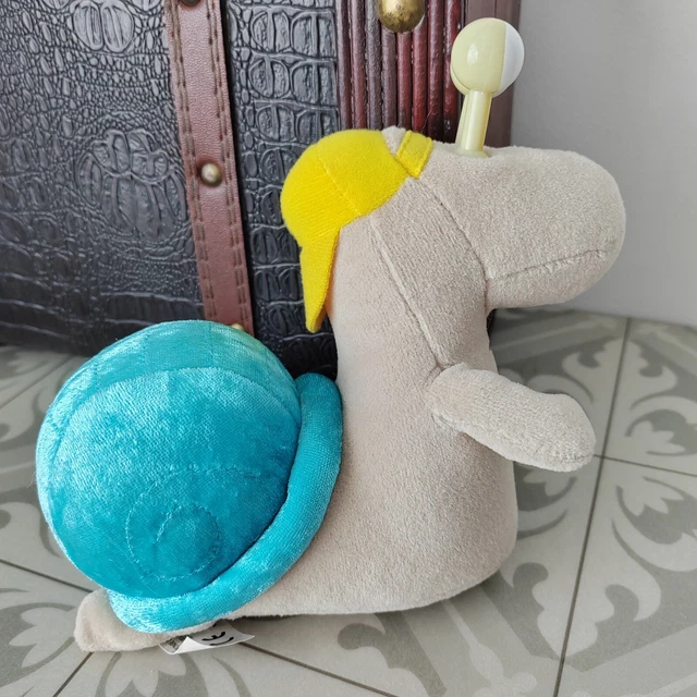 VINTAGE GOLDEN BEAR Snailsbury Tales Eric Snail Soft Toy BNWT 2002 ...