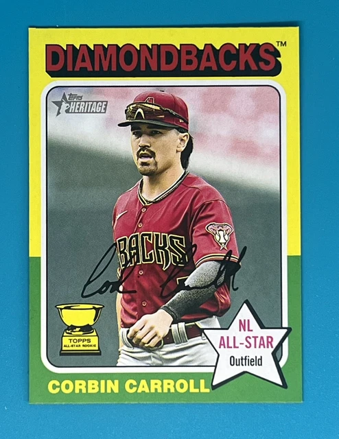 2024 TOPPS HERITAGE MINI #372 Corbin Carroll Diamondbacks EUR 1,12 ...