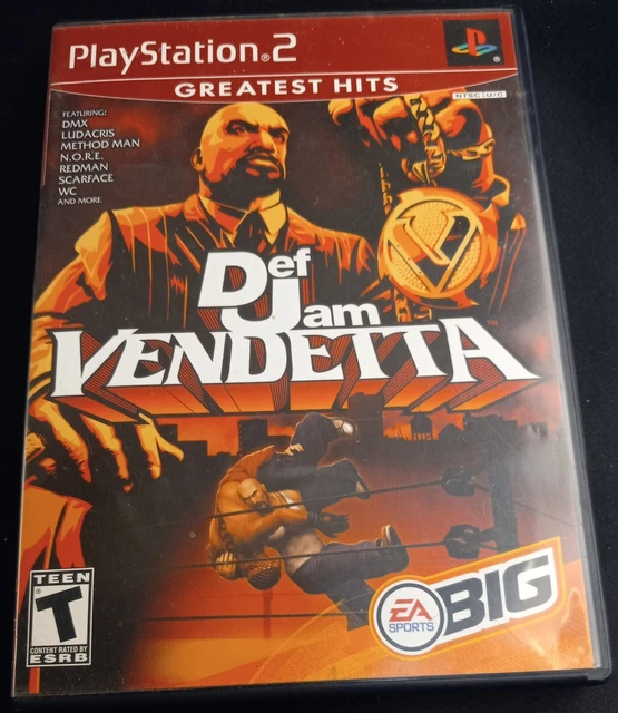DEF JAM VENDETTA (Sony PlayStation 2, PS2) Greatest Hits Complete CIB ...