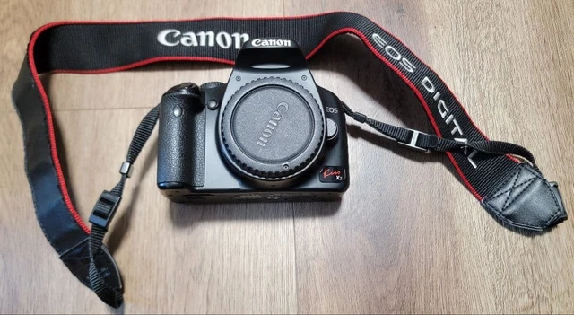 CANON EOS KISS X2 Digital SLR Double Zoom Lens Kit with Accessories ...