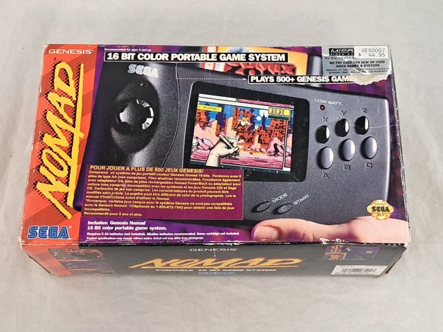 SEGA NOMAD HANDHELD Console Complete CIB Tested and working $1,899.99 ...