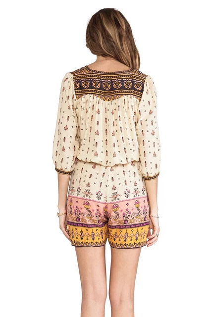 SPELL PLAYSUIT SIZE 6 (2 US) Desert Wanderer In High Moon Romper Boho ...