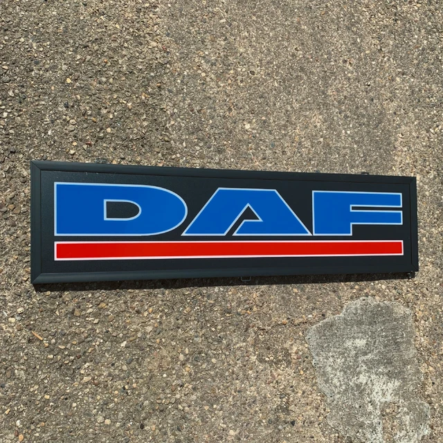 DAF TRUCK CAB interior 24v 12v Interior LED Light Illuminated sign ...