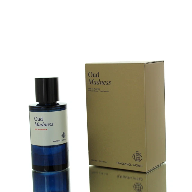FRAGRANCE WORLD OUD Madness (Maracuja Twist) EDP M 60ml Boxed $36.58 ...