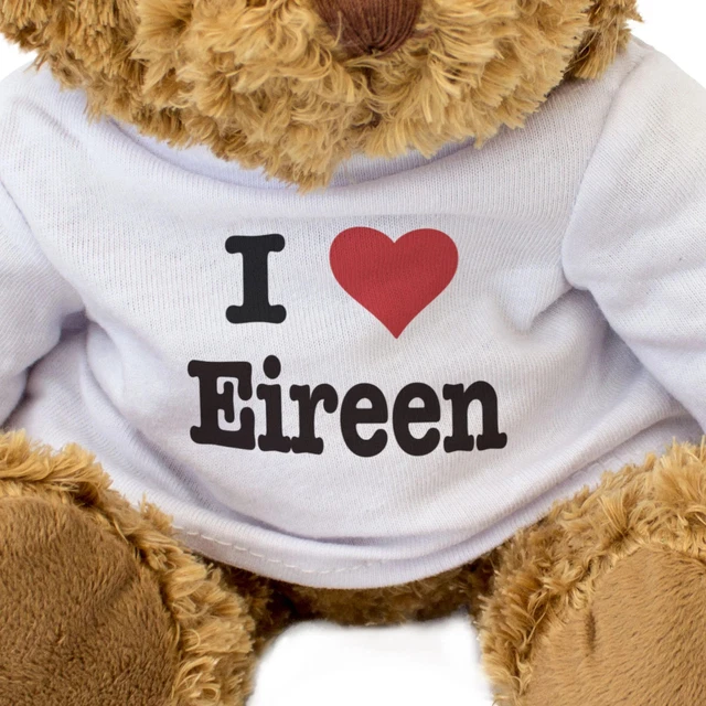 J'AIME EIREEN - Ourson En Peluche - Mignon Doux Adorable - Cadeau EUR ...