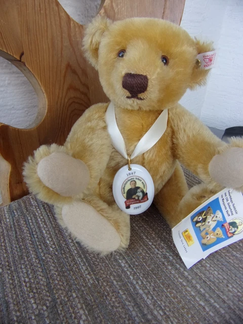 STEIFF GEBURTSTAGS-TEDDY - 150. Geburtstag Margarete Steiff lim ...