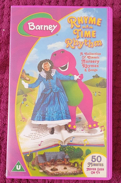 BARNEY - RHYME Time Rhythm VHS £5.00 - PicClick UK