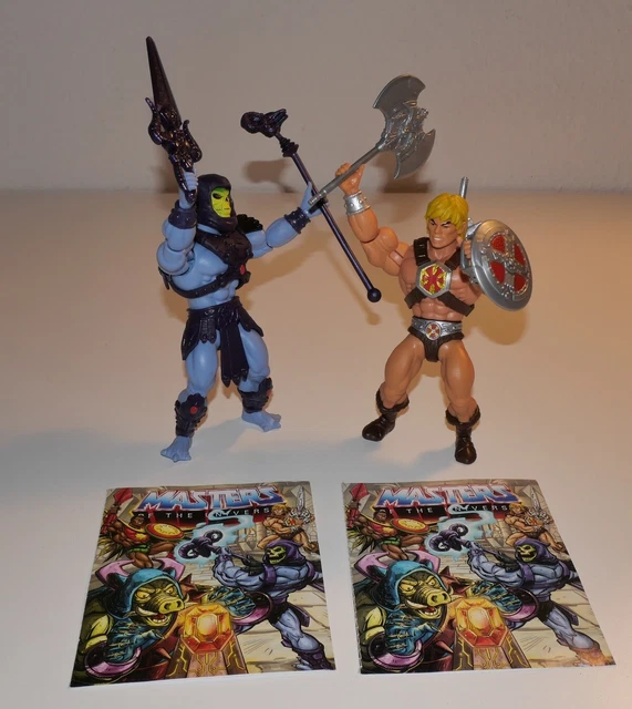 MASTERS OF THE Universe Origins He-Man vs. Skeletor 200 x lot 100 % ...