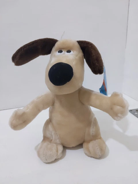 WALLACE & GROMIT Vintage Sitting Gromit Dog Plush Soft Toy by BORN TO ...