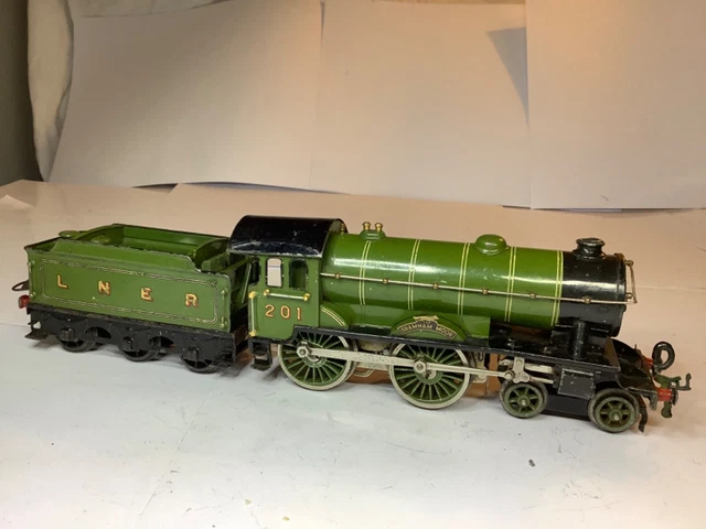 HORNBY O GAUGE Clockwork LNER 4-4-0 Class D49 Loco 201 Bramham Moor £ ...