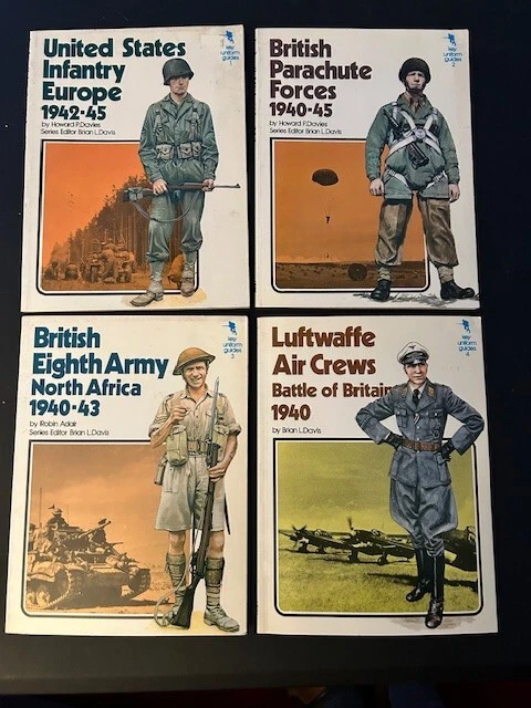 WORLD WAR II Key Uniform Guides 1-4 (lot of 4) $24.00 - PicClick