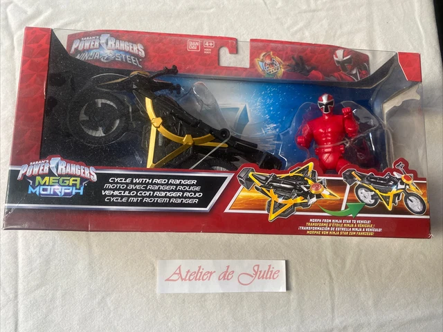 POWER RANGERS NINJA steel - Mega Morph - Cycle With Red Rangers EUR 25 ...