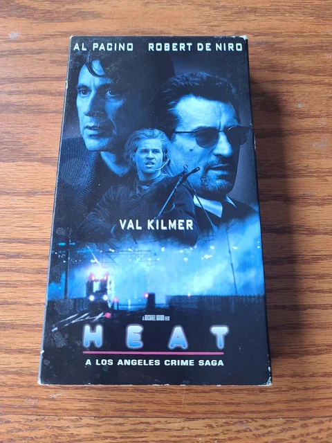 HEAT, VHS 1995 Robert De Niro, Al Pacino & Val Kilmer bon EUR 3,16 ...