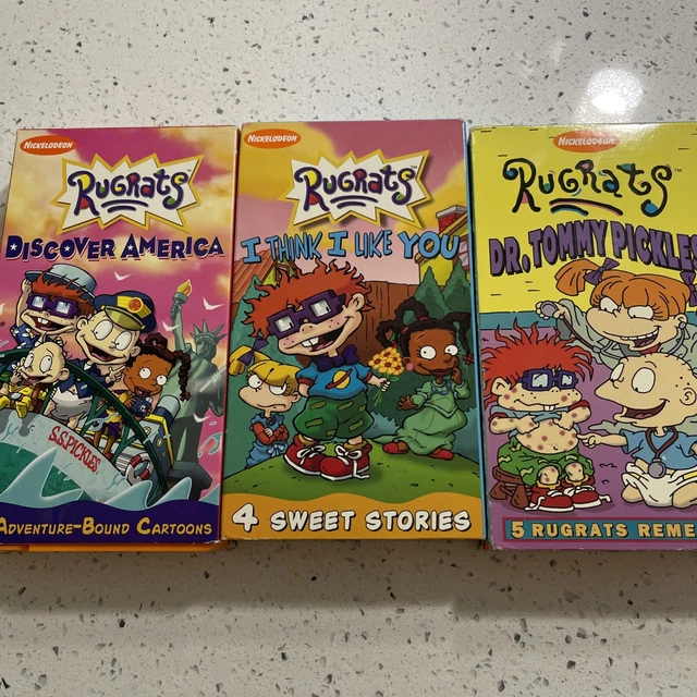 RUGRATS DISCOVER AMERICA VHS Nickelodeon Paramount Animation Cartoon ...