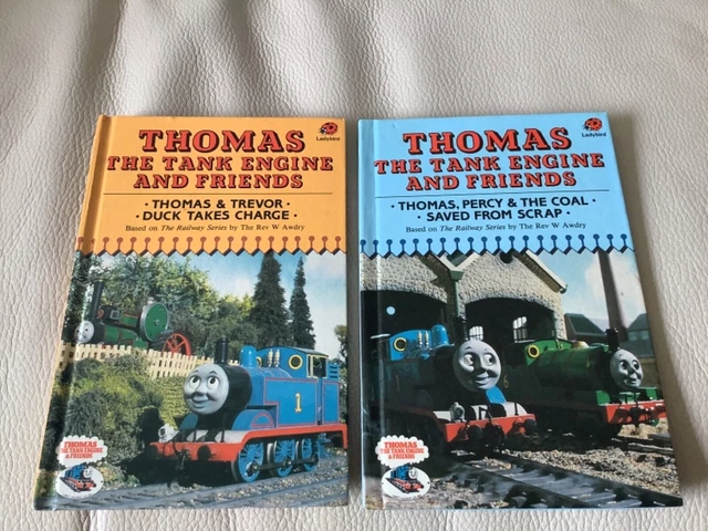 THOMAS THE TANK Engine and Friends Ladybird Book x 2 First Edition ...