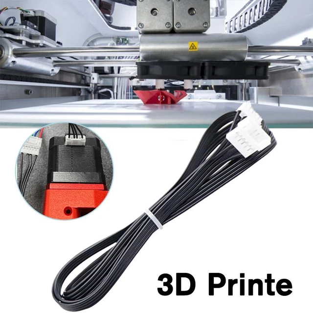 3D PRINTER STEPPER Motor Extension Cable Extruder Motor Extended Line ...