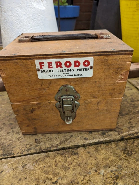 VINTAGE FERODO BRAKE Testing Meter £40.00 - PicClick UK