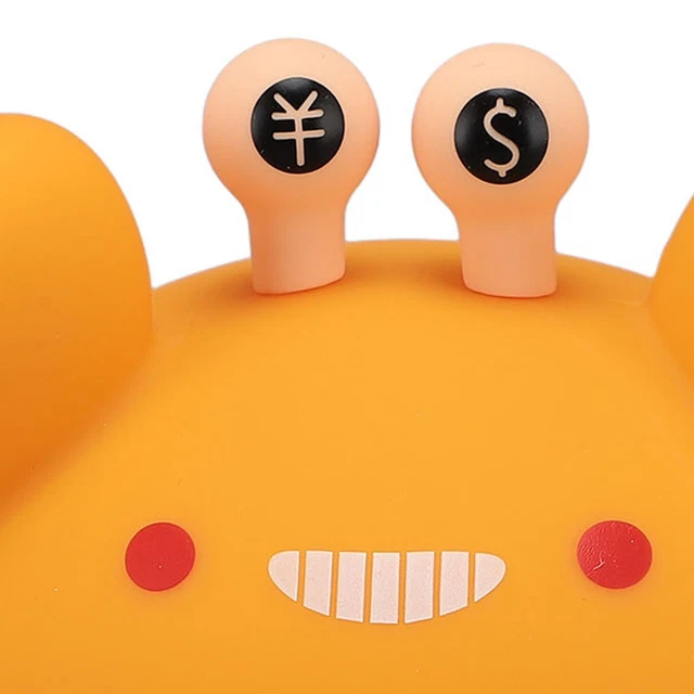 BEDSIDE LIGHT 3 Brightness Levels Crab Shape Bedside Lamp Soft Silicone ...