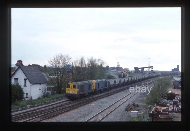 ORIGINAL 35MM SLIDE- Class 20's 20099 at Point of Ayr Colliery ...