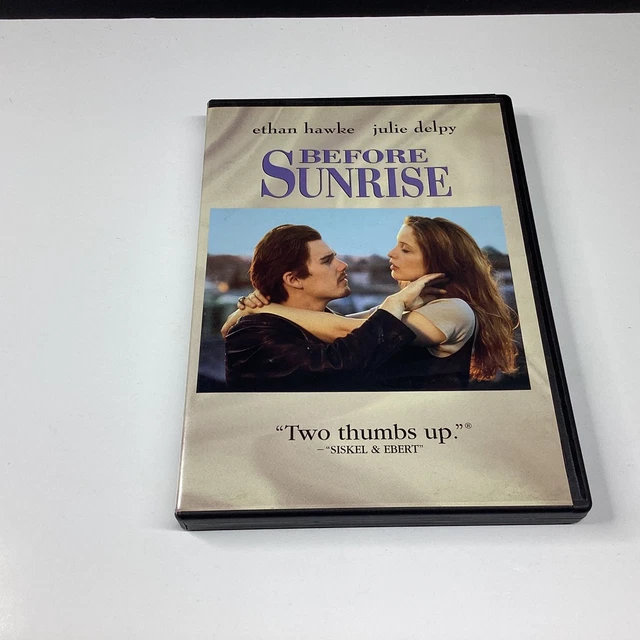 BEFORE SUNRISE DVD 1995 Ethan Hawke Julie Delpy Romantic Drama $7.00 ...