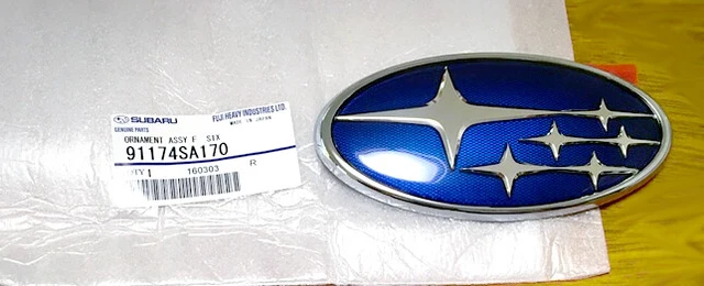 SUBARU ORIGINAL OEM 91174SA170 Heck Kofferraumdeckel Emblem Abzeichen ...