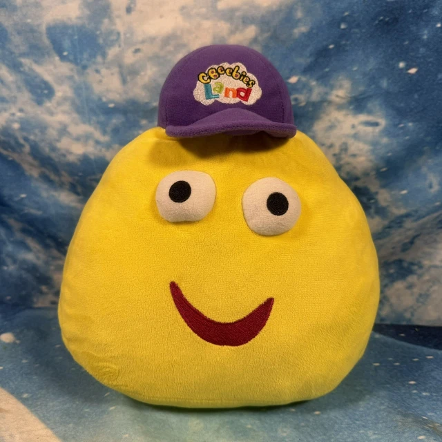 VINTAGE CBEEBIES LAND Yellow Bugbies Squidge Soft Bug Beanie Toy 2002 ...
