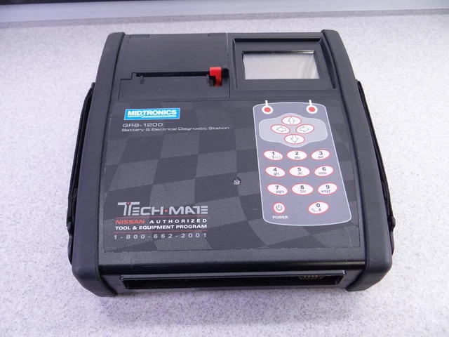 MIDTRONICS GR8-1200AMP 12 Volt Battery & Electrical Diagnostic Station ...