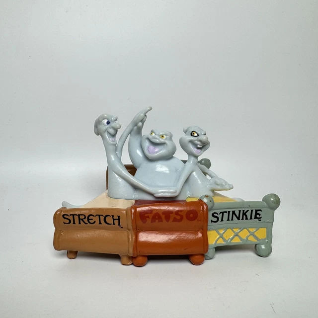 VINTAGE CASPER THE Friendly Ghost Figure Stretch Fatso Stinkie Trio ...