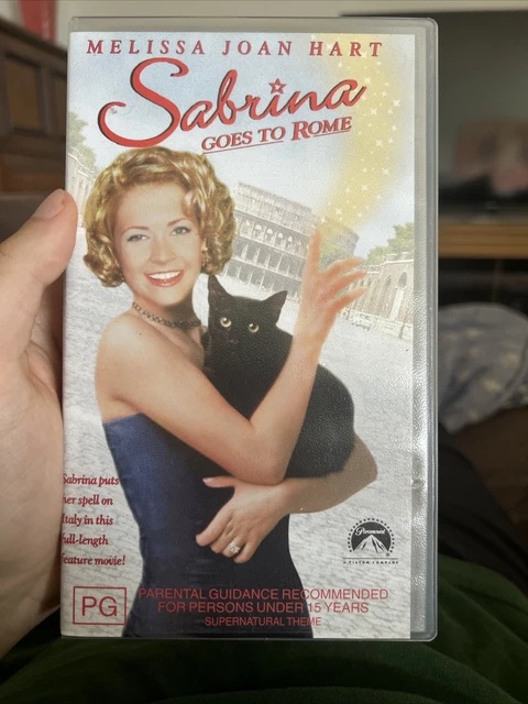 SABRINA GOES TO Rome ~ Teenage Witch ~ Melissa Joan Hart~ Pal Vhs Video ...