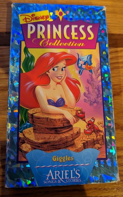 DISNEY PRINCESS COLLECTION VHS Video Tape Ariel’s Songs & Stories ...