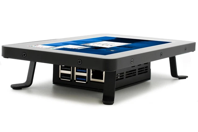 KKSB CASE FÜR Raspberry Pi 5, Touch Display 2, Aluminium, Stahl ...