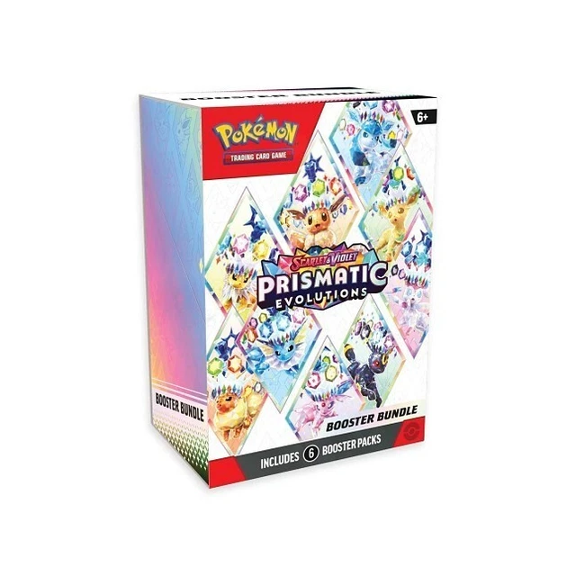 POKÉMON TCG: SCARLET & Violet-Prismatic Evolutions Booster Bundle Pre ...