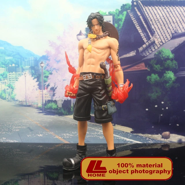 ANIME ONE PIECE Portgas·D· Ace PVC Big Action Figure Statue 10.6" toy ...
