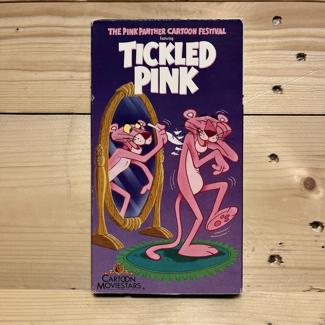 VHS - PINK Panther Tickled Pink - Cartoon Vintage Excellent Condition ...