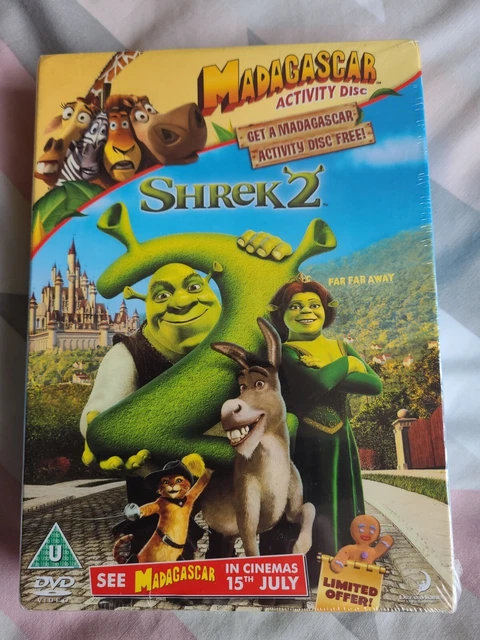SHREK 2 + Madagascar Ativity Disc Brand New Sealed (Rare Sealed) £7.00 ...