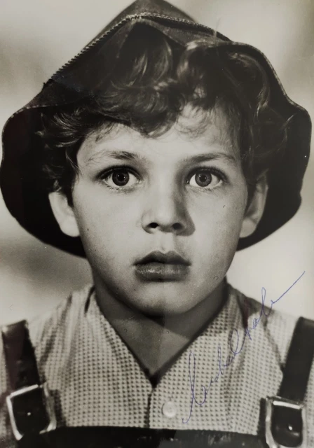 MICHAEL ANDE AUTOGRAMM, Kinderstar, Pressefoto 13x18 cm EUR 14,99 ...