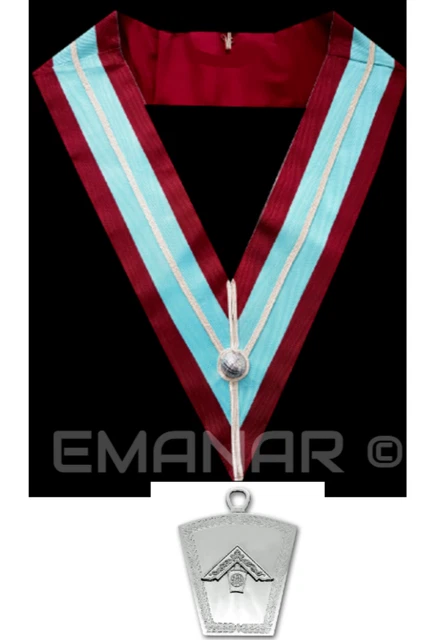 FREEMASONS ENGLISH MARK Past Master Masonic Collar and Jewel Regalia ...