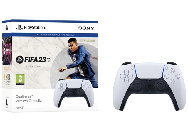 SONY DUALSENSE PS5 Wireless Controller & FIFA 23 Game Bundle - Xmax ...
