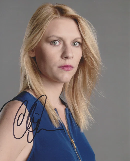 AUTOGRAPHE ORIGINAL DE l'actrice CLAIRE DANES / Série Homeland / Photo 20x25 EUR 74,99 - PicClick FR